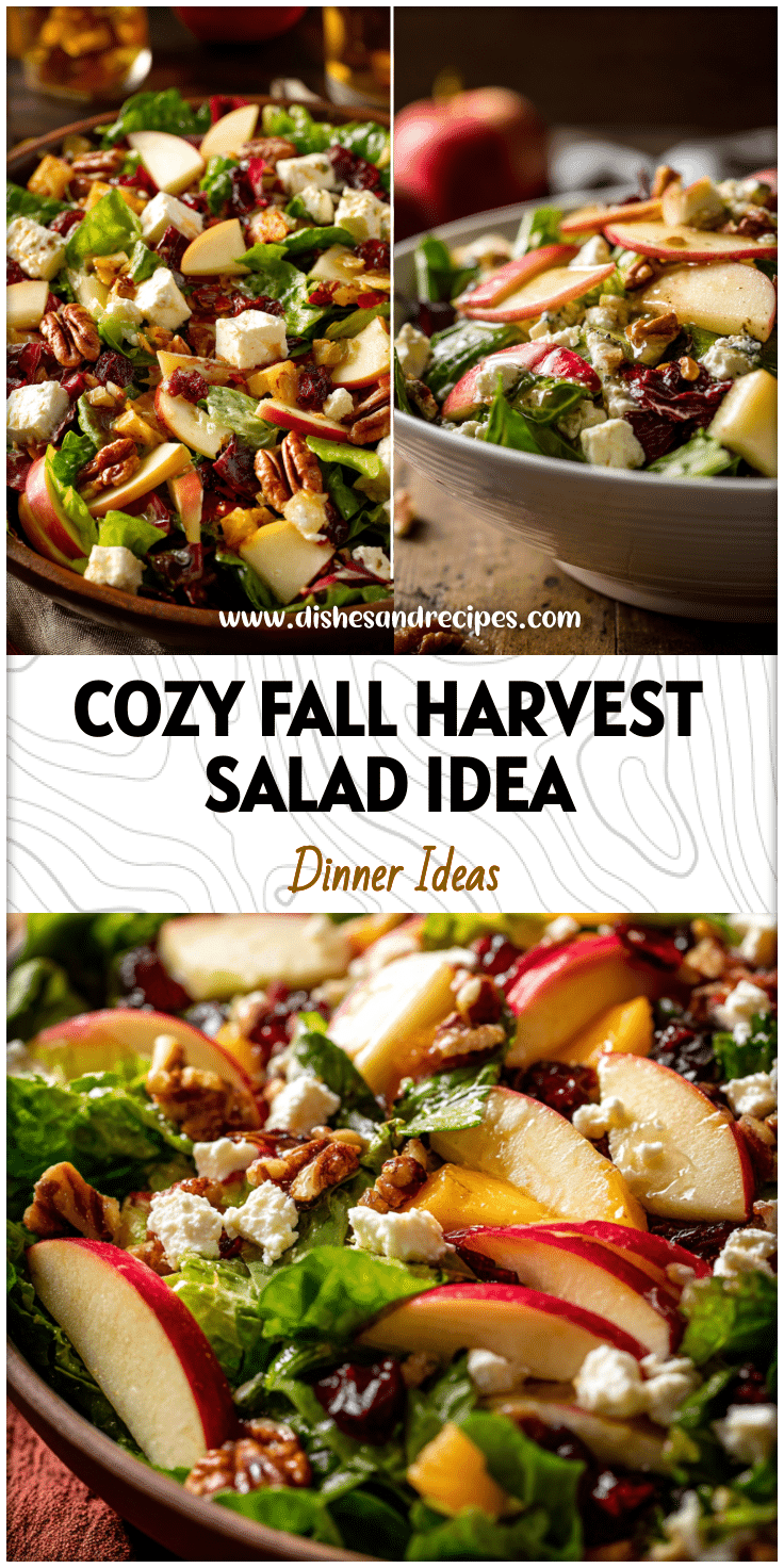 Chopped Fall Harvest Salad with Honeycrisp & Feta – A Cozy Autumn Entree