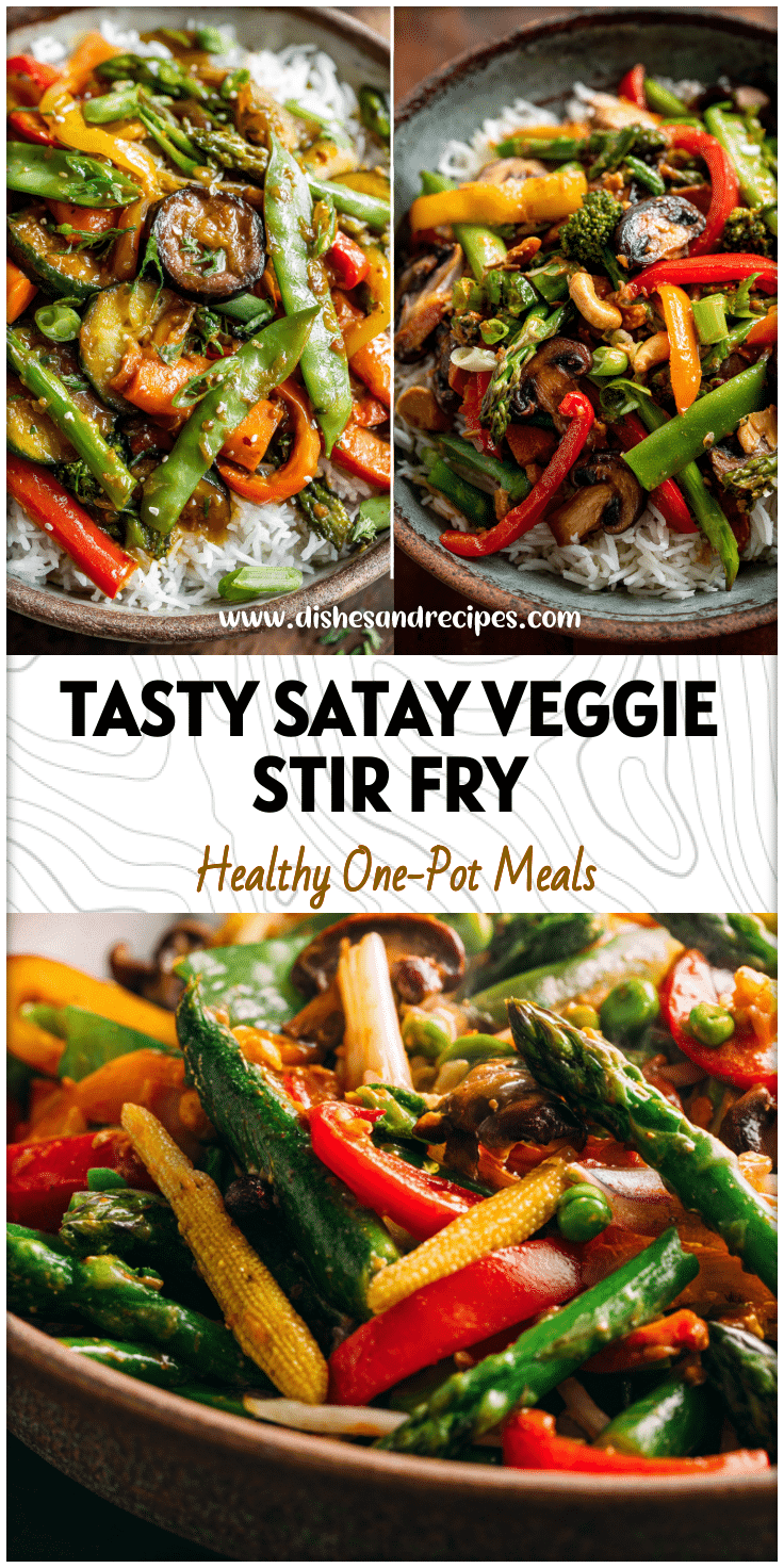 Flavorful Satay Vegetables Stir Fry – Quick Seasonal Dinner Idea