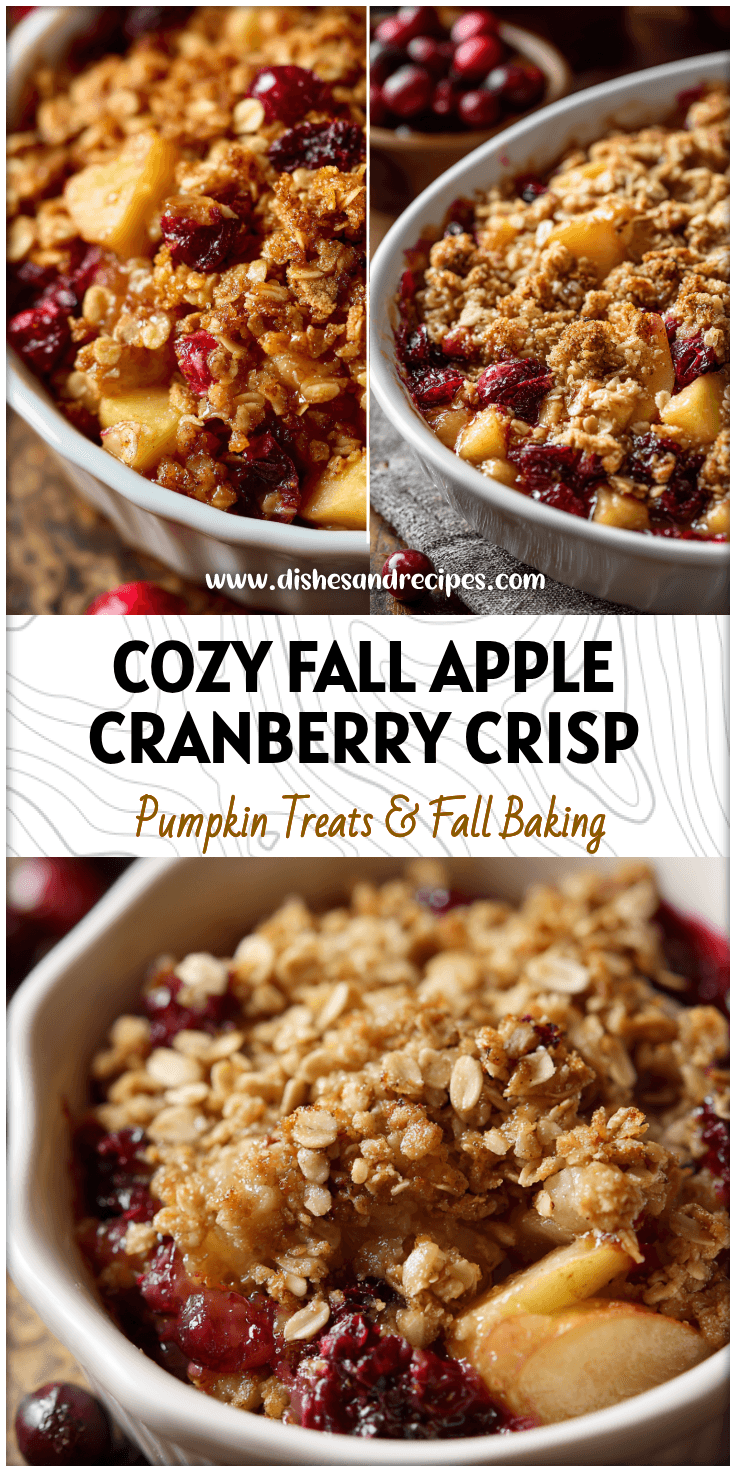 Apple Cranberry Crisp Recipe – A Cozy Cranapple Dessert for Fall