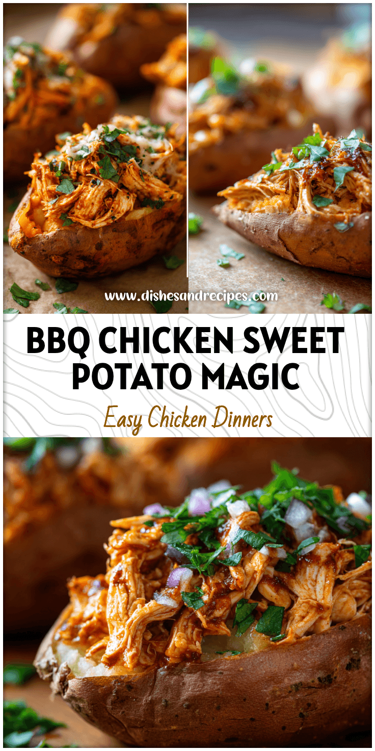 BBQ Chicken Stuffed Sweet Potatoes – Easy Paleo Protein Dinner