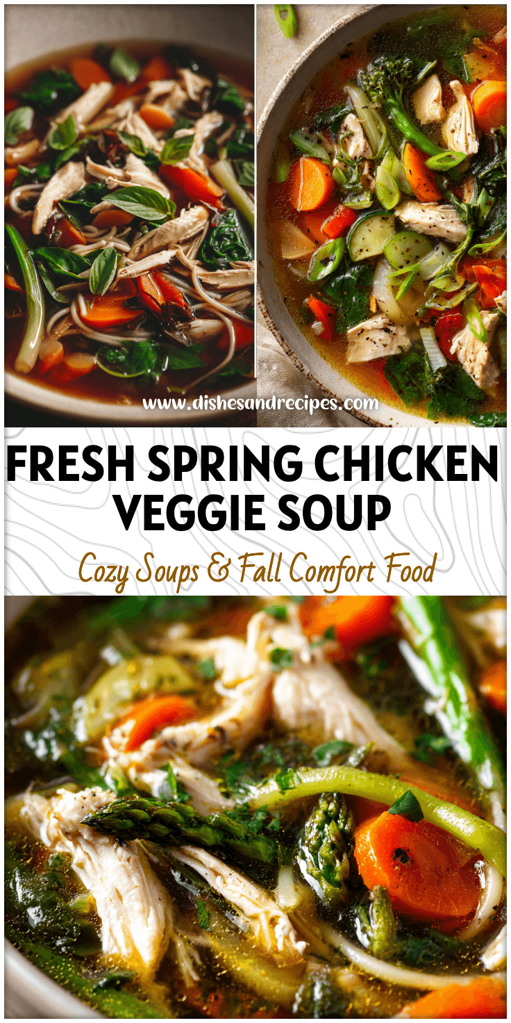 Best Spring Chicken Broth Veggie Soup with Fresh Seasonal Flavor