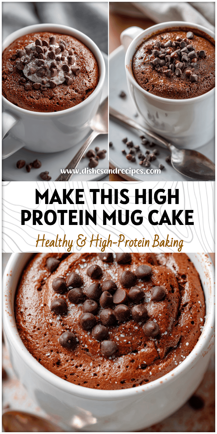 Chocolate Protein Mug Cake – Quick & Healthy High Protein Treat