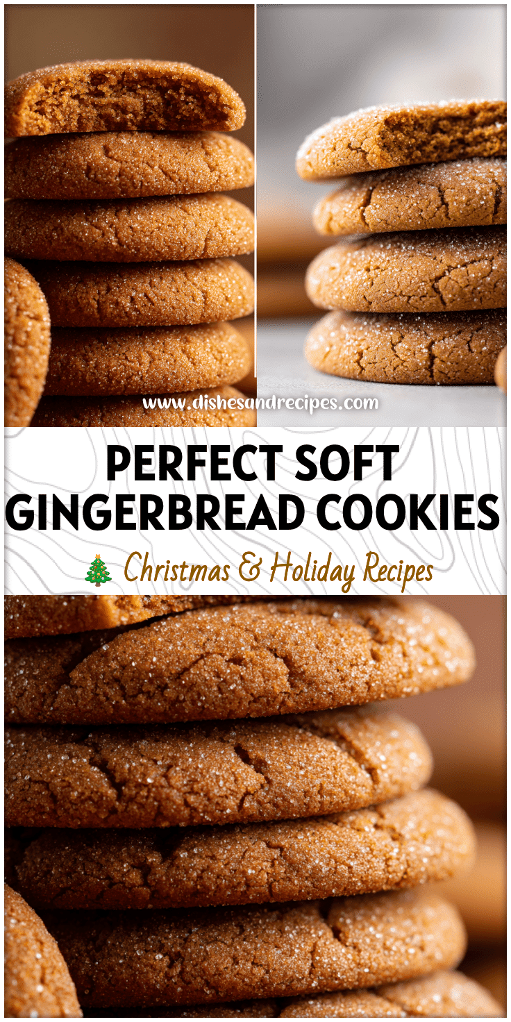 Soft Gingerbread Sugar Cookies – The Best Chewy Holiday Treat