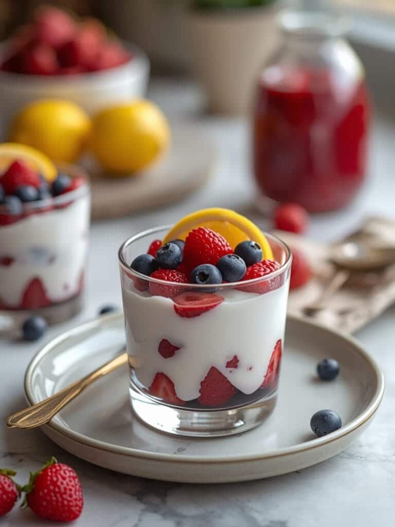 Lemon Berry Yogurt Parfaits: Easy & Healthy Breakfast Idea