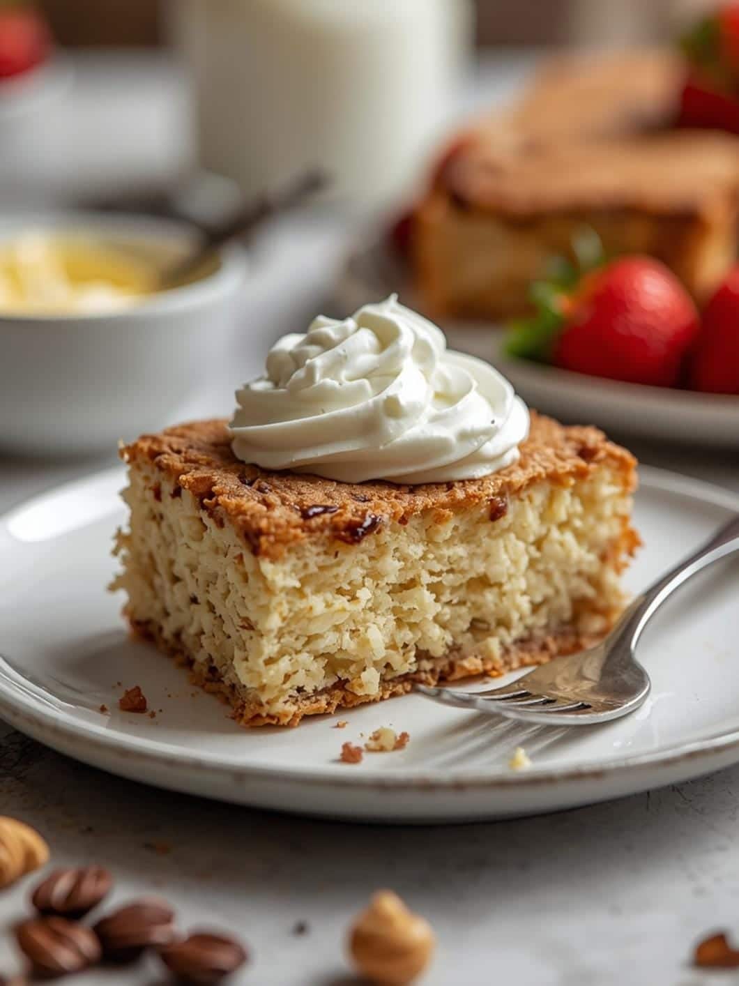 Easy Healthy Yogurt Cake: Low Sugar Dessert for Weight Loss