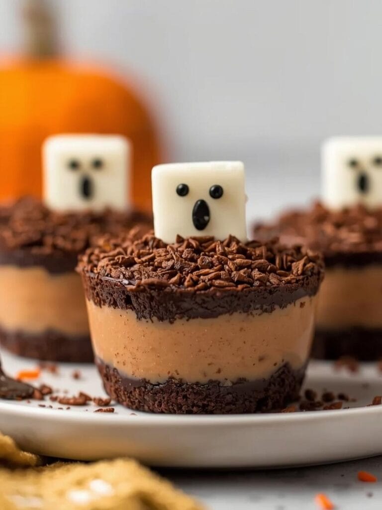 Spooky Graveyard Dirt Cups: Easy Halloween Dessert Idea